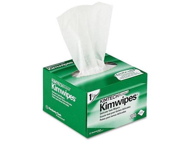KIMTECH SCIENCE KIMWIPES, Tissue, 4 2/5 x 8 2/5, 280/Box, 30/Carton ...