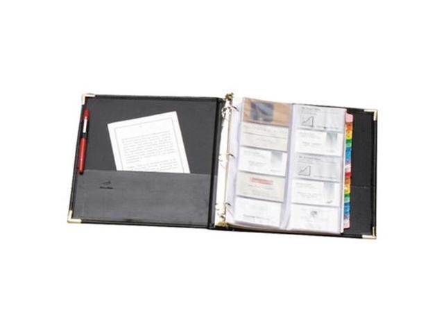 Cardinal Sewn Vinyl Business Card File Binder - Newegg.com