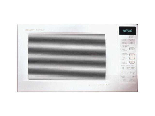 Sharp Countertop Convection Microwave Oven - 900W - White - R930AW ...