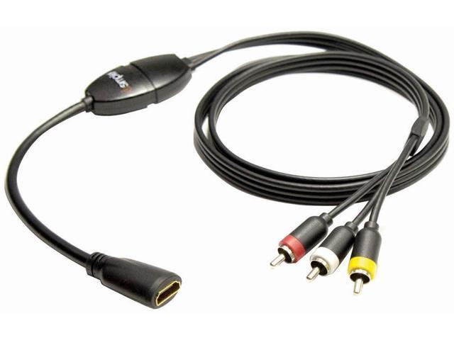 Pac Hdmi To Composite Video/Audio Adaptor Cable ISHD01 - Newegg.com