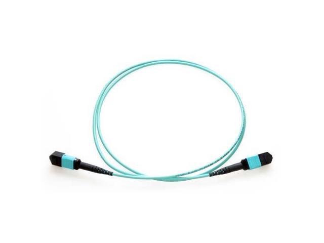 MTP TO MTP FIBER OPTIC CABLE; MTP/MTP; 50/125; OM3; PLENUM;3 METER ...