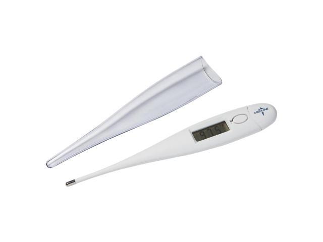 Medline Premier Oral Digital Thermometer White/Blue MDS9950 - Newegg.com