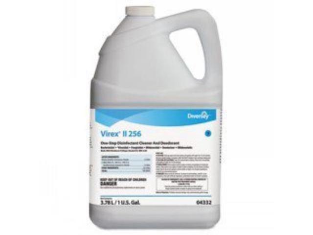 Diversey One-step Disinfectant Cleaner Deodorant, Mint Scent, Liquid, 1 ...
