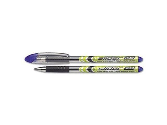 Slider XB ViscoGlide Ballpoint Pen Blue Ink - 10 / Box - Newegg.com