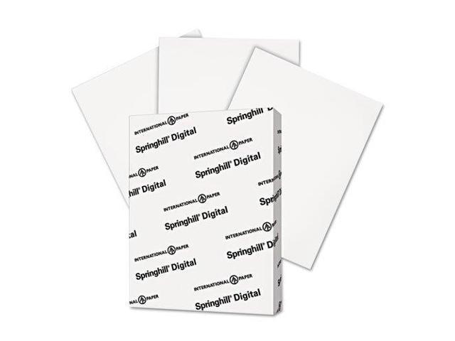 Springhill 015101 Digital Index White Card Stock - Newegg.com