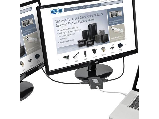 Tripp Lite B155-002-HD 2-Port Mini DisplayPort to HDMI Splitter - Newegg.com