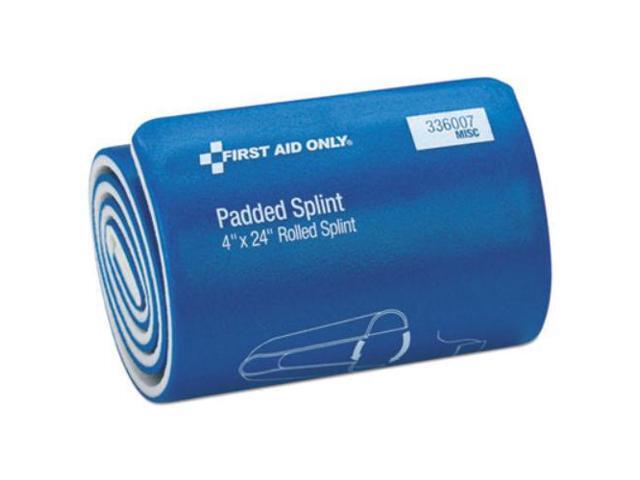 First Aid Only Padded Splint 4" x 24" Blue/White 336007 - Newegg.com