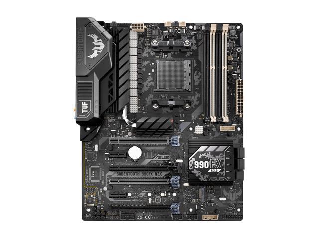 TUF SABERTOOTH 990FX R3.0 Desktop Motherboard - AMD 990FX Chipset ...