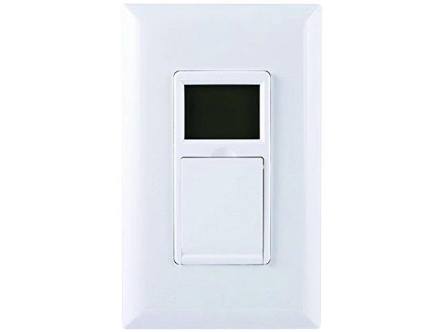 GE 32787 In-Wall 3-Way Sunsmart Screw Terminal Digital Timer - Newegg.com
