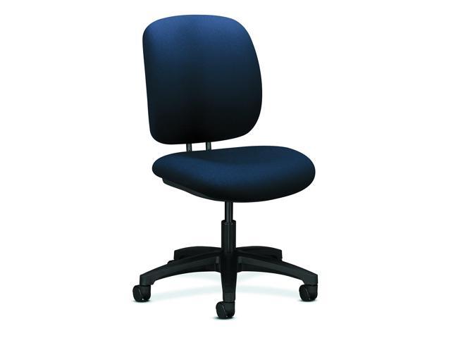 HON ComforTask Chair, Navy Fabric - Polymer Navy, Olefin Seat - Polymer ...