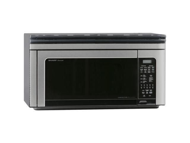 Sharp R1881LSY 1.1 Cf 850 Watt Otr Convection Microwave; Stainless ...