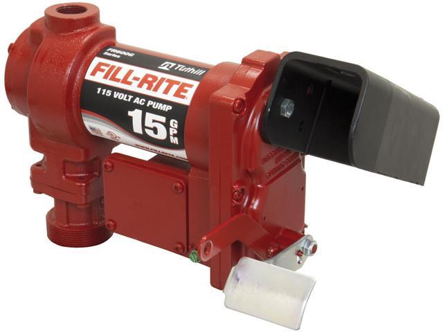 Fill-Rite FR604G 15 GPM 115-Volt 60-Hz Explosion Proof AC Transfer Pump ...