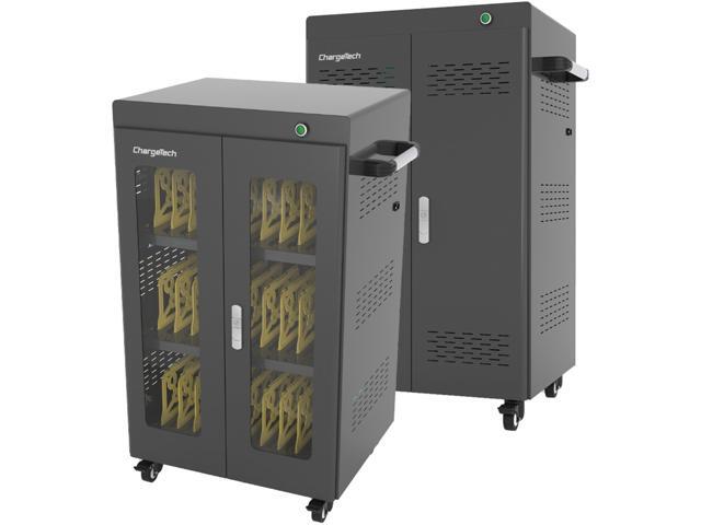 ChargeTech 30 Bay UV Disinfecting & Charging Cart for Laptops ...