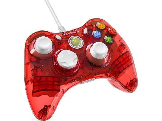 PDP Rock Candy Controller For Microsoft Xbox 360 - Red - Newegg.com