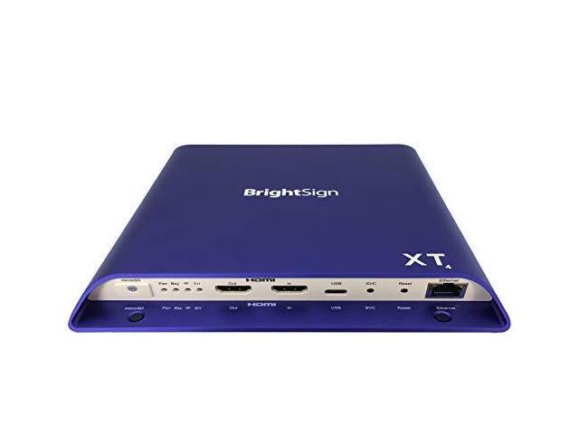 BrightSign XT1144 Expanded I/O Digital Signage Media Player, H.265, 4K ...