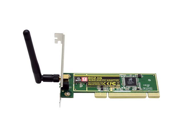 Sabrent PCI-G802 Wireless 802.11g PCI Card - Newegg.com