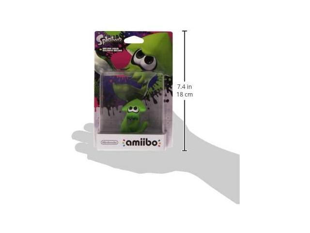 Squid Lime Green Amiibo Splatoon Collection (Nintendo Switch/3DS/Wii U ...