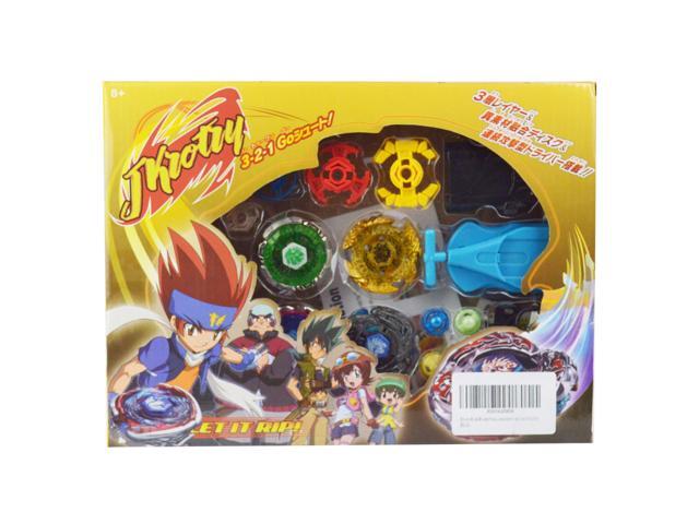 Beyblade Metal Fusion Master Gyro Spinning Top String Launcher for Kids ...