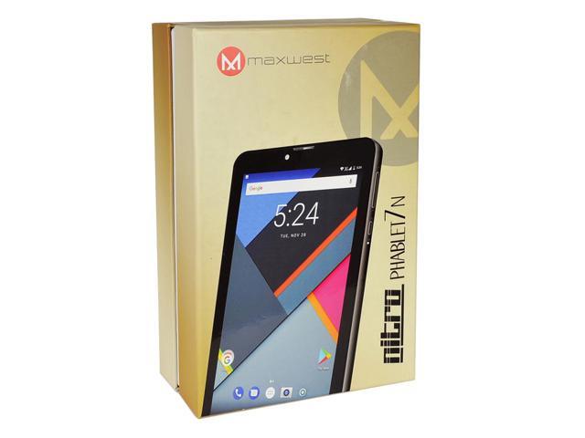 Maxwest Nitro 7" Touch Unlocked Android Phone Tablet Quad Core 1GB 8GB ...