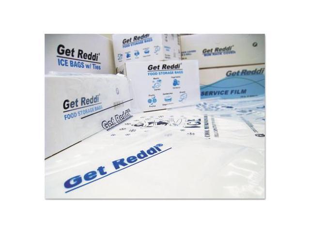 Inteplast Group PB100824M Get Reddi Food & Poly Bag, 10 x 8 x 24, 22 ...
