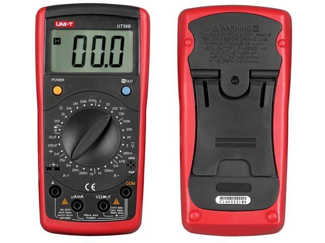 UNI-T UT136A Modern Digital Multimeter - LAVA RED UT136A - Newegg.com