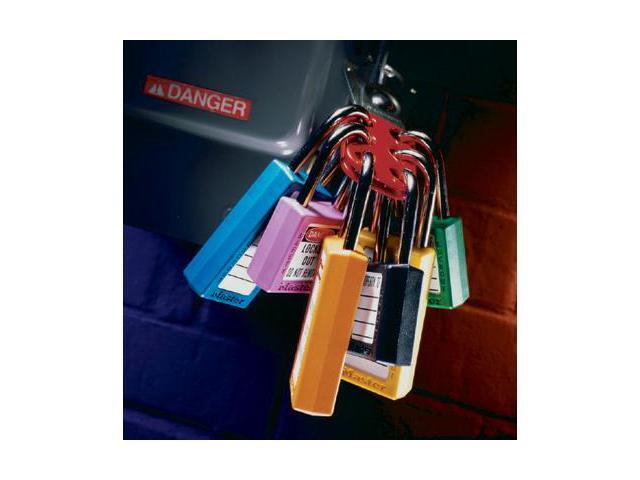 Master Lock Red #410 1 3/4" High Body Safety Lockout Padlock - Newegg.com