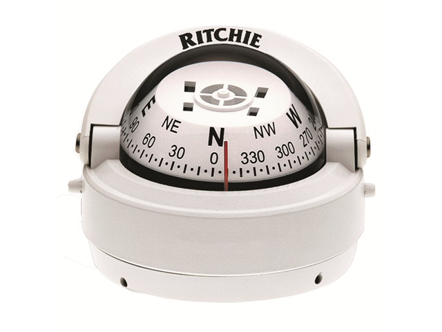 Ritchie S-53W Explorer Compass - Surface Mount - White - Newegg.com