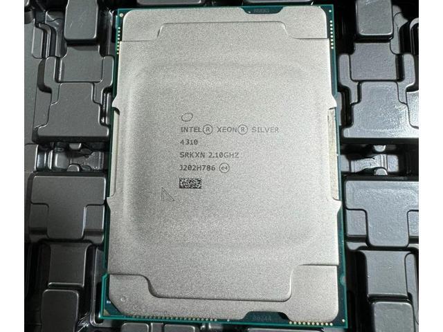 Intel Xeon Silver 4310 Processor Server CPU 12 Cores 18M Cache 2.10 GHz ...