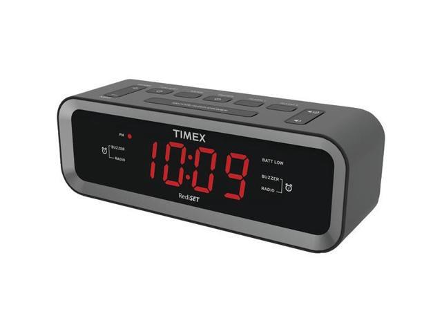Timex Audio Dual Alrm Clock Radio w USB T236B - Newegg.com