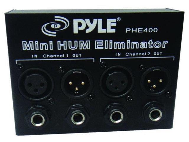 PylePro PHE400 Hum-Noise Eliminator 2-Channel Box with XLR Jacks ...
