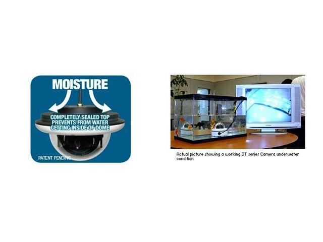 Eyemax DT 612V STORM Vandal Dome Camera: 650 TVL, 3D DNR, 2.8~12mm, OSD ...