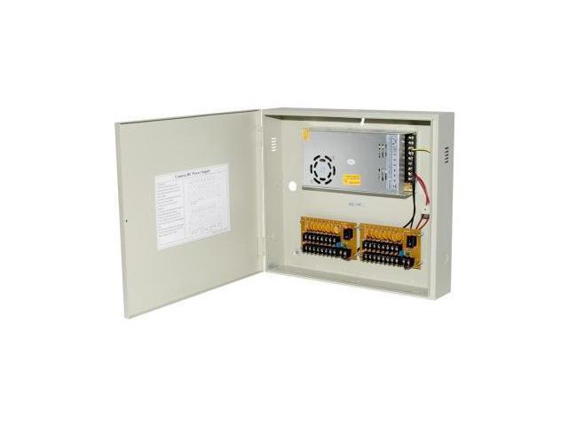 Power Supply Distribution Box - 12V DC 16 channels High Output 25 Amps ...