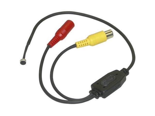 DC Microphone Kit with Audio Cable, runs on DC 12V - Newegg.com