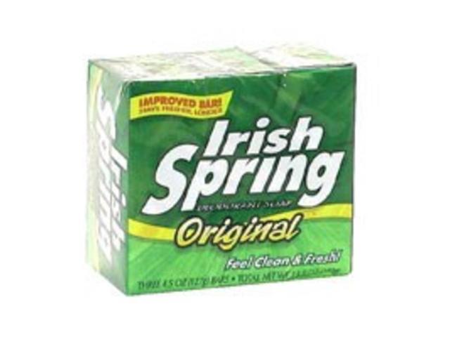 3Pack Irish Spring Soap DOT FOODS, INC. COLGATE PALMOLIVE Hand Cleaners ...