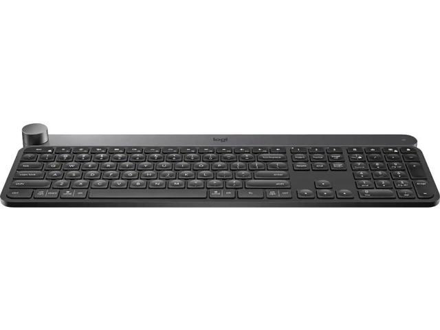 Refurbished: Logitech - Craft Wireless Keyboard - Dark gray and ...