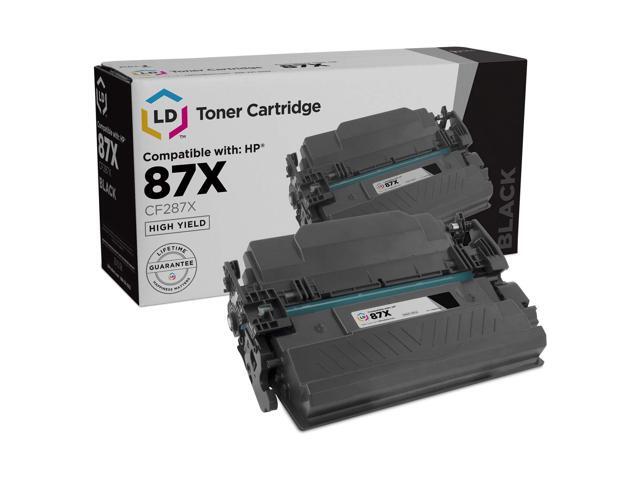 LD Products Compatible Toner Cartridge Replacement for HP 87X CF287X ...