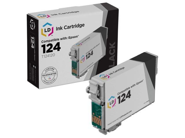 LD Products Remanufactured Ink Cartridge Replacement for Epson 124 ...