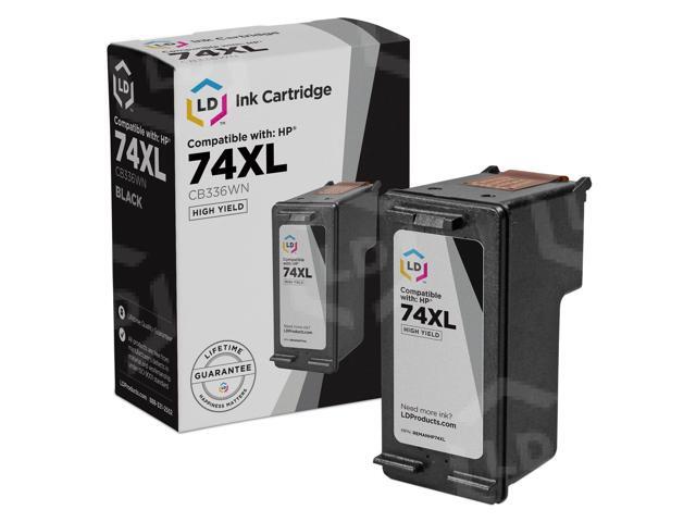 LD © Hewlett Packard (HP) CB335WN (HP 74 Black) Remanufactured Ink ...