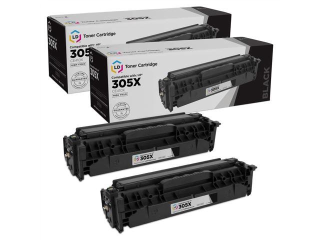LD Products Compatible Toner Cartridge Replacement for HP 305X CE410X ...