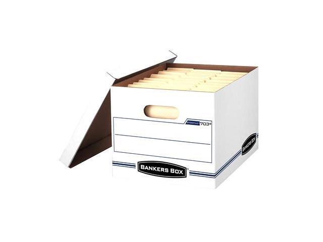 Cardboard File Boxes - Set of 12 w/Lids - Newegg.com