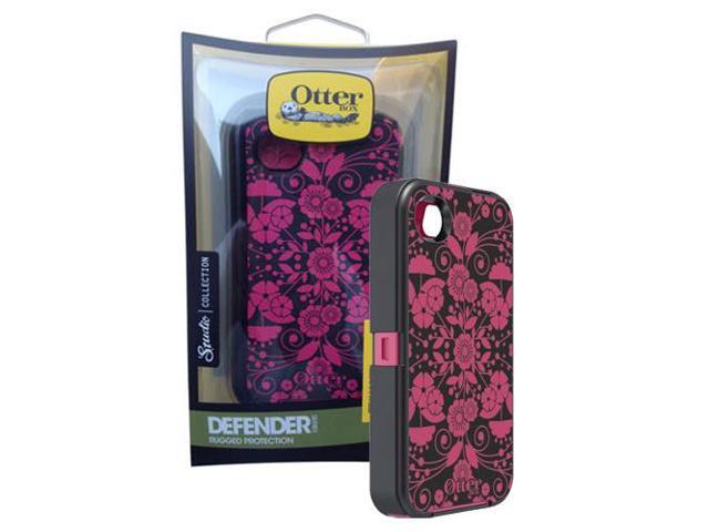 OtterBox Studio Collection Defender Series for Apple iPhone 4/4S - Perennial - Newegg.com