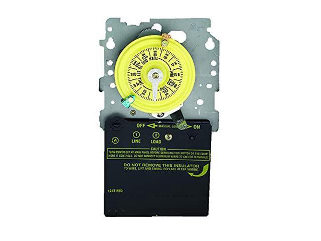 Intermatic T101M 24 Hour Mechanical Timer SPST Mechanism Gray Newegg