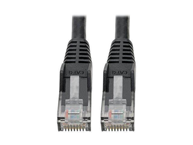 Tripp Lite N201-06N-BK Premium Cat6 Gigabit Snagless Molded Utp Patch Cable, 24 Awg, 550 Mhz/1 ...