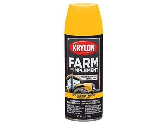 Krylon 1944 Krylon Farm & Implement Paints NEW Equipment Yellow 12 oz ...