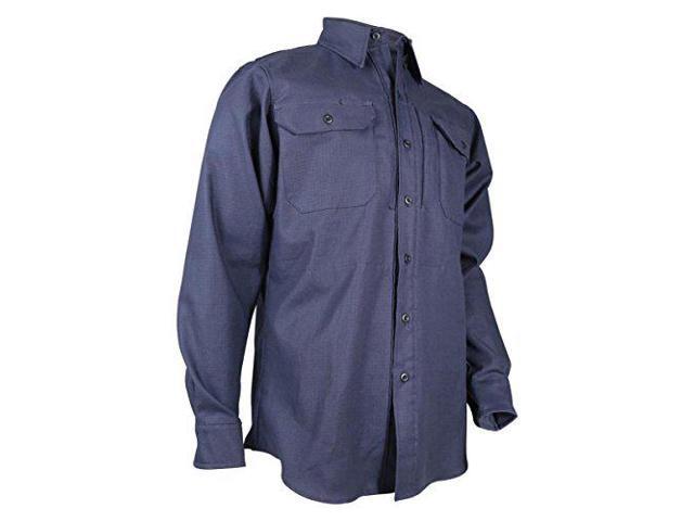 TRU-SPEC Mens Uniforms Series Xfire Long Sleeve Dress Shirt, Navy ...