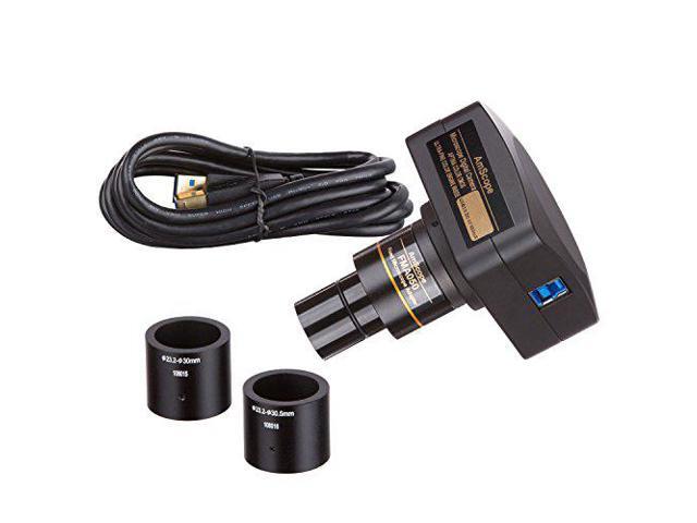 AmScope MU1803 18MP USB3.0 Real-Time Live Video Microscope Digital ...