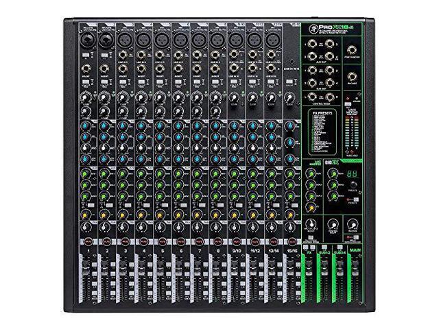 Mackie ProFX16v3 16 Channel 4-bus Professional Effects Mixer with USB ...