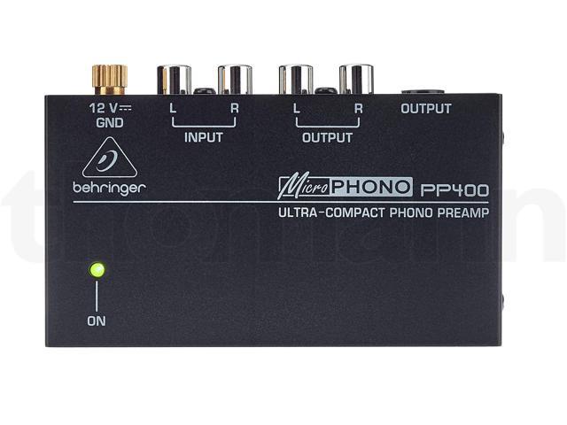 Behringer PP400 Phono Preamp - Newegg.com