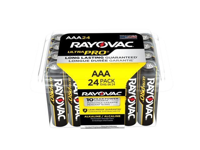 Rayovac Ultra Pro Alkaline Batteries AAA 24/Pack ALAAA24PPJ - Newegg.com