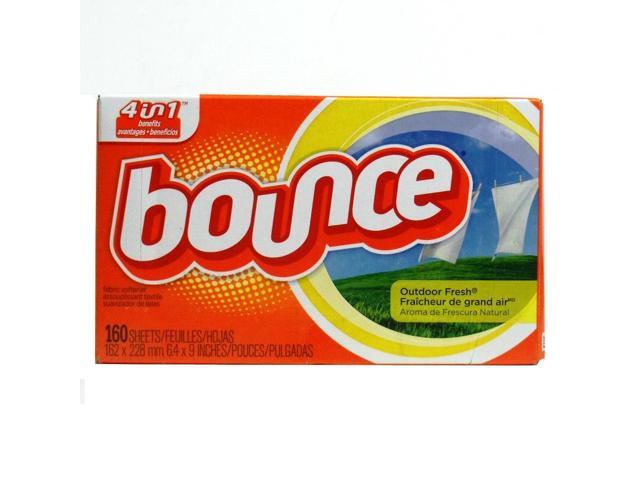 Bounce Fabric Softener Sheets, 160 Sheets/Box, 6 Boxes/Carton - Newegg.com